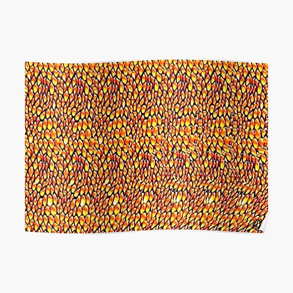 "SNAKE FROM THE WALL Stereogram" Poster by JMarP | Redbubble
