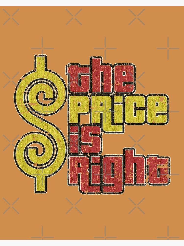 "The Price Is Right 1956" Poster for Sale by AstroZombie6669 | Redbubble