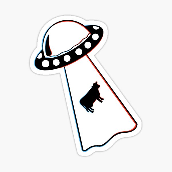 "UFO" Sticker for Sale by rachy-rach | Redbubble