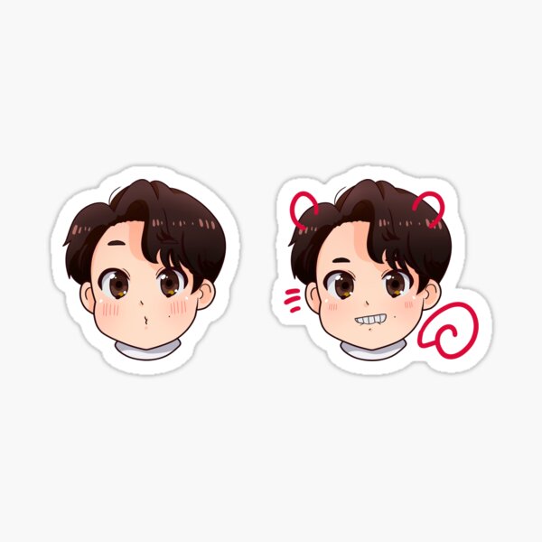 "FAM - Han" Sticker by catdoodle | Redbubble