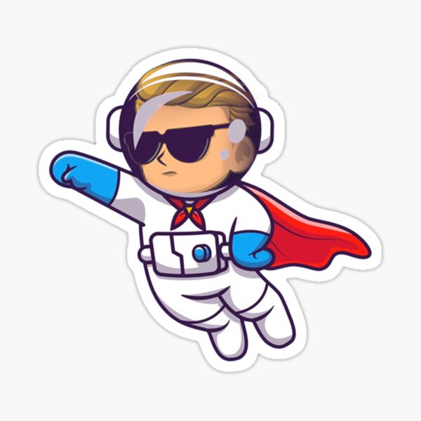 "WallStreetBets Super Boy" Sticker for Sale by quantivedesign | Redbubble
