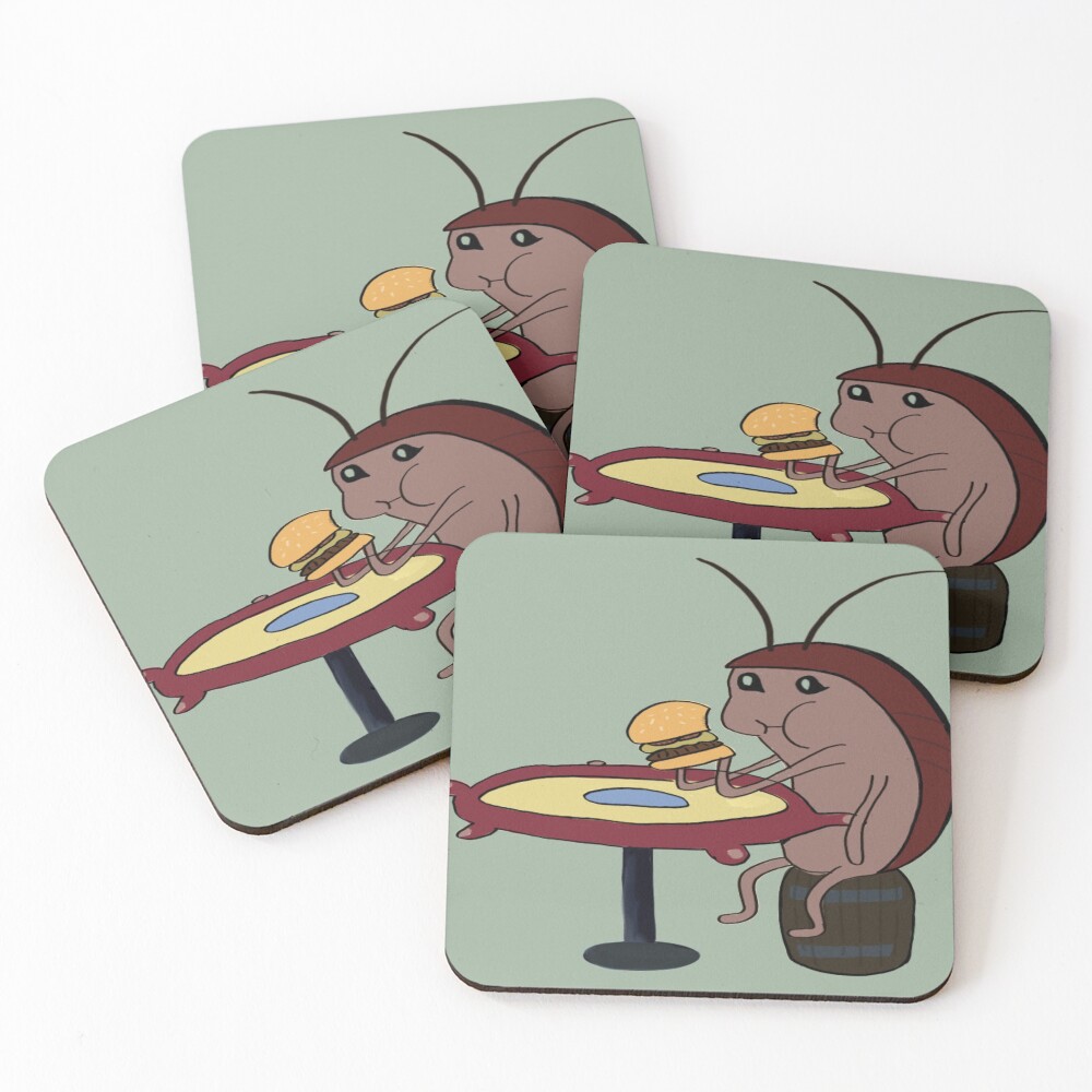 "Sponge bob cockroach meme " Sticker for Sale by hollyu16 | Redbubble