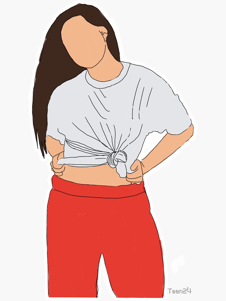 "Addison Rae Sticker" Sticker for Sale by Teen24 | Redbubble