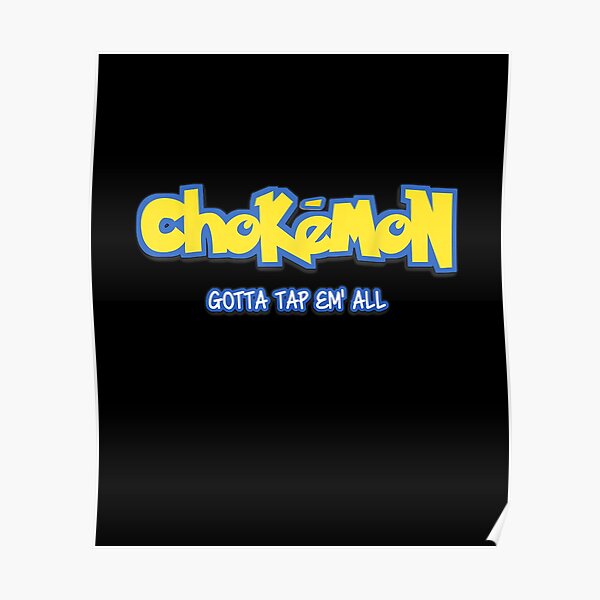 "Funny Pokemon themed Brazilian Jiu Jitsu Chokemon "Gotta tap em all ...