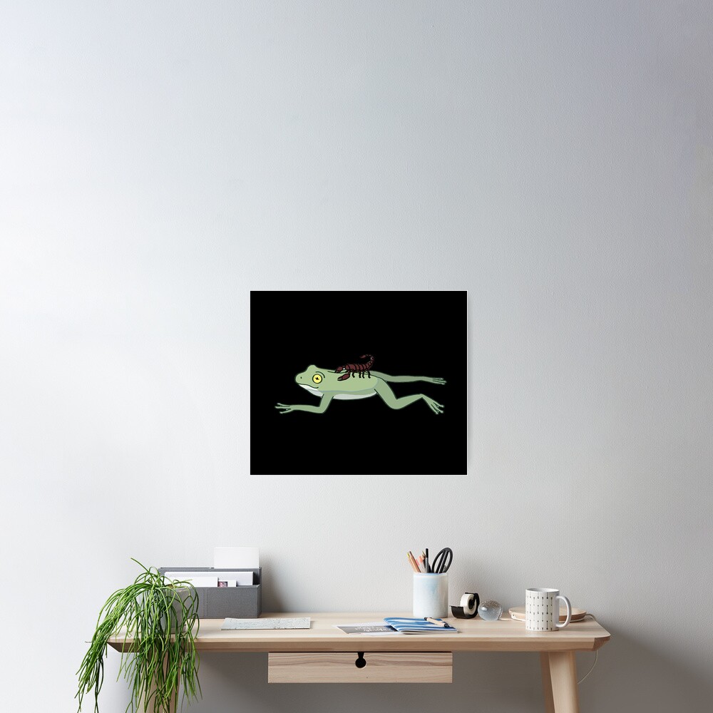 "Scorpion And The Frog Meme" Poster by Altohombre | Redbubble