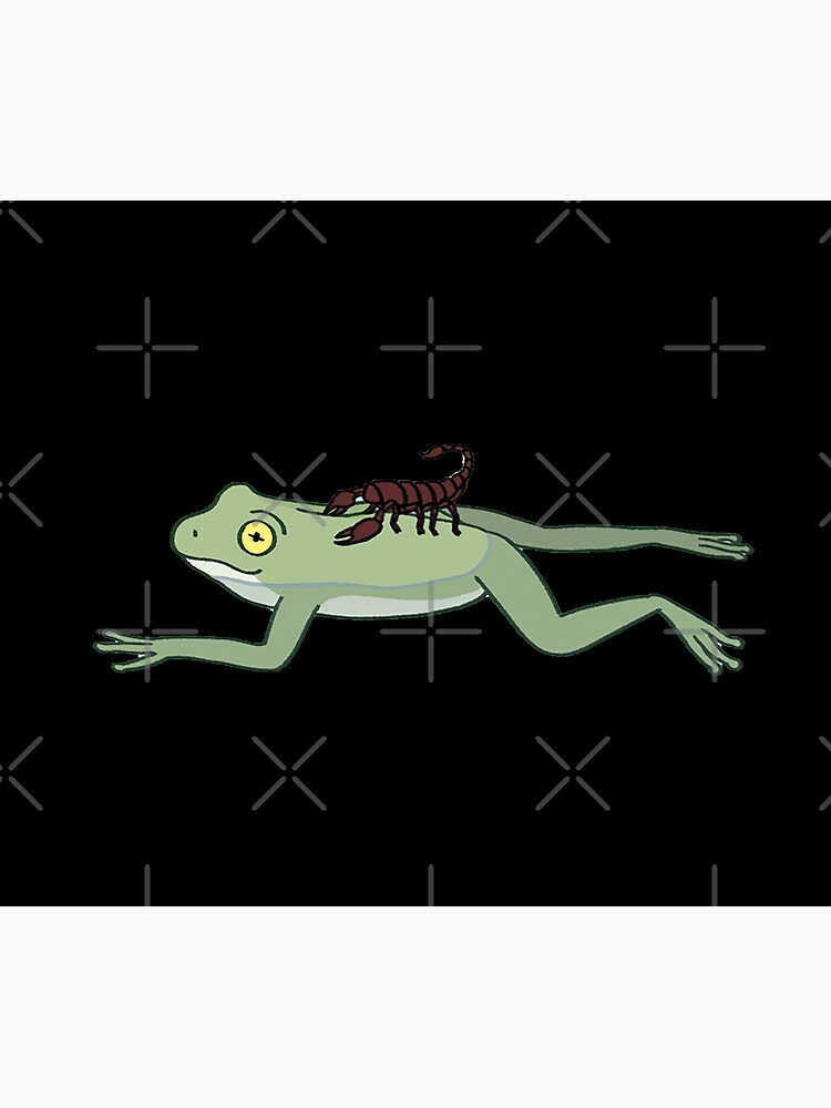 "Scorpion And The Frog Meme" Art Print by Altohombre | Redbubble
