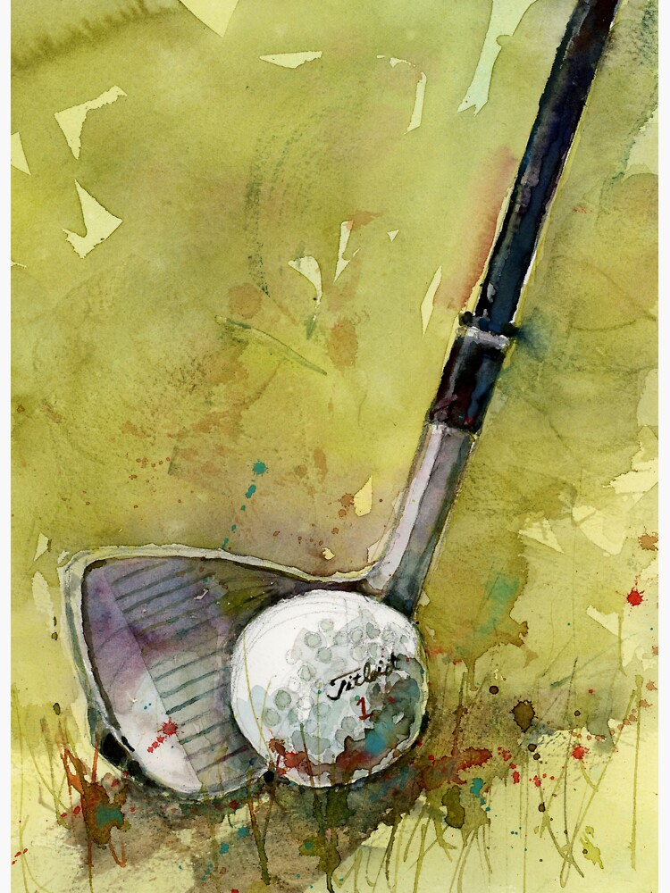 "Golf and Putt" Sticker by dfrdesign | Redbubble