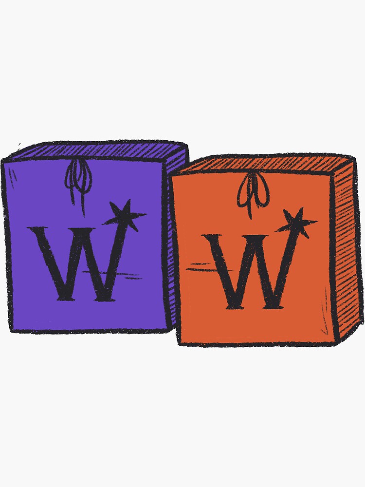 "Weasleys Wizard Wheezes Boxes" Sticker for Sale by fuensantashop ...