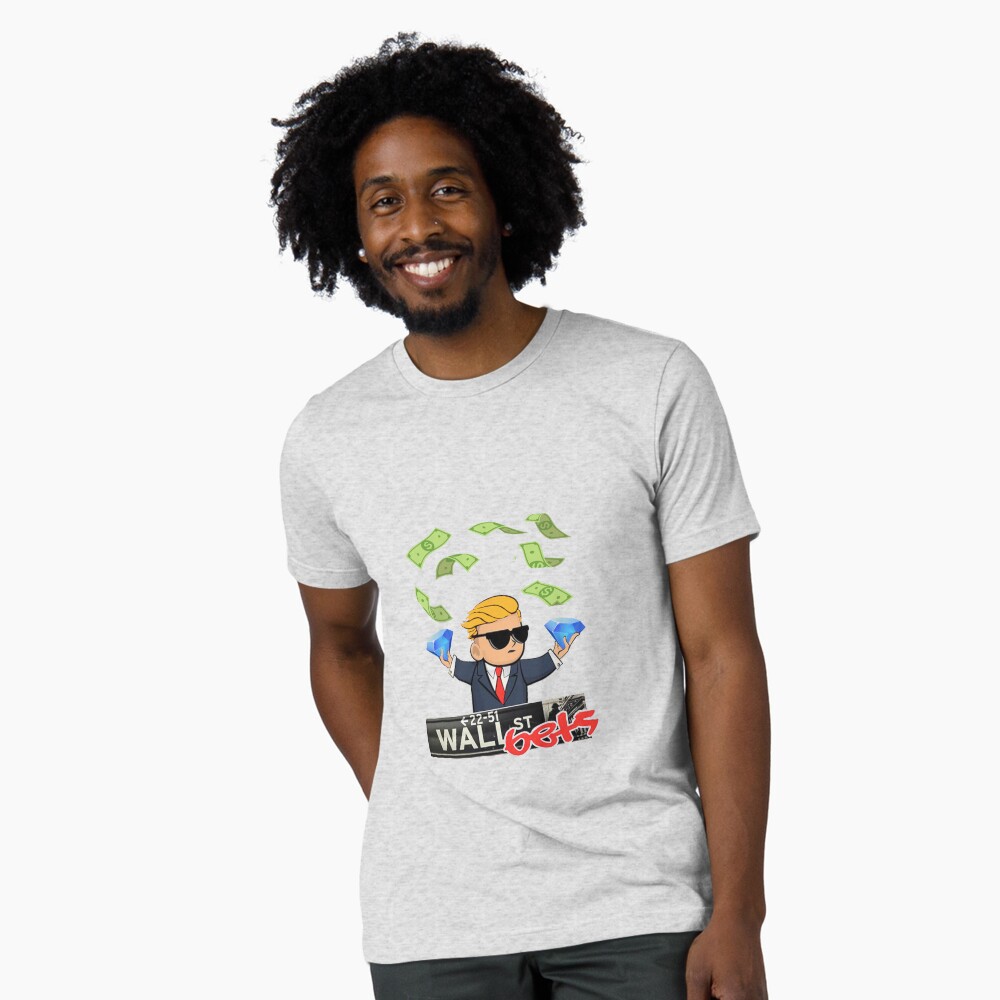 "WallStreetBets Meme" Sticker for Sale by officialfanclub | Redbubble