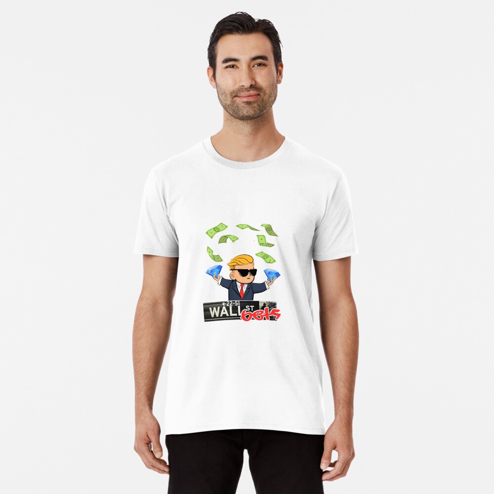"WallStreetBets Meme" Sticker for Sale by officialfanclub | Redbubble