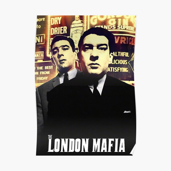 "The Kray Twins London Mafia Art High Quality" Poster for Sale by ...