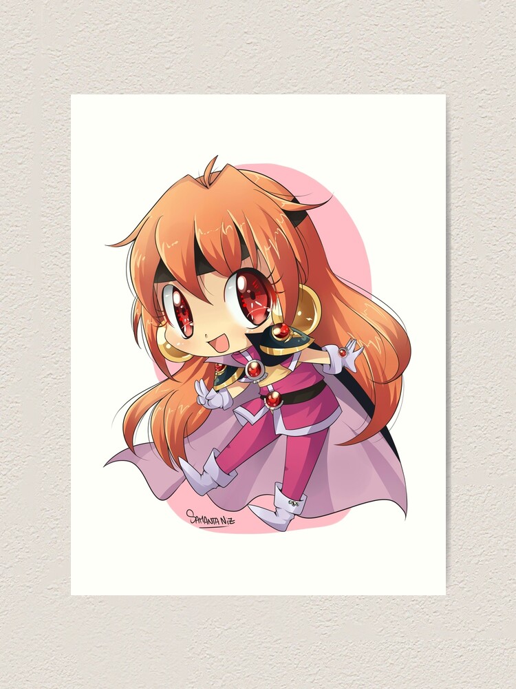 "Slayers rina" Art Print for Sale by samantaniz | Redbubble
