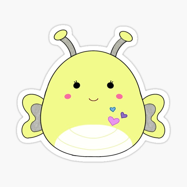 Paper & Party Supplies Nixie the Butterfly Squishmallow Sticker ...