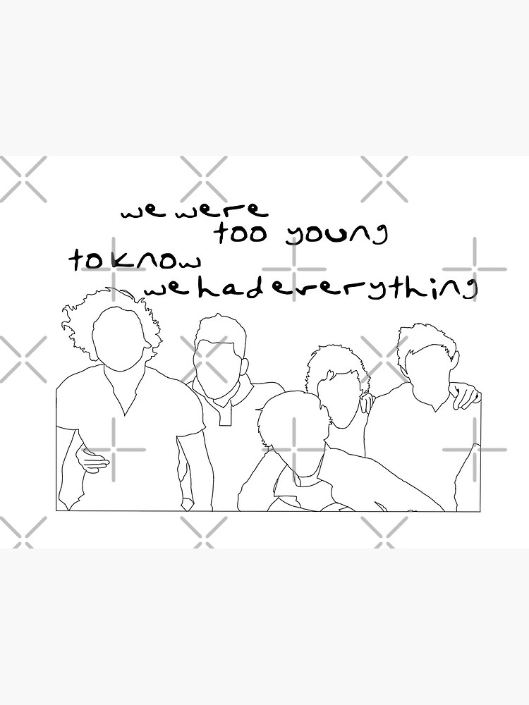 "one direction outline" Art Print by katpauline1 | Redbubble