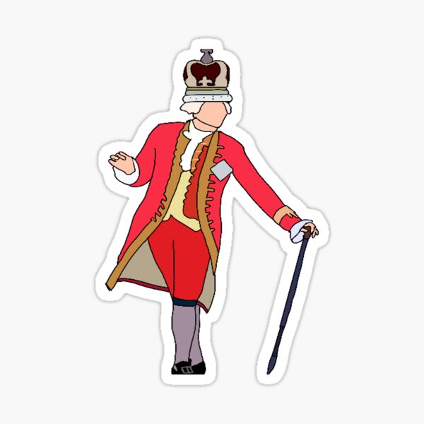 Paper & Party Supplies Paper Stickers KING GEORGE HAMILTON Glitter ...