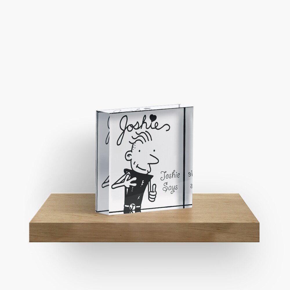 "diary of a wimpy kid joshie says" Poster for Sale by solvensea | Redbubble