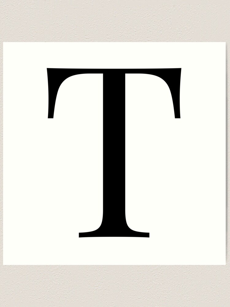 Letter T In Verschillende Lettertypes Amsterdam Pipe Museum