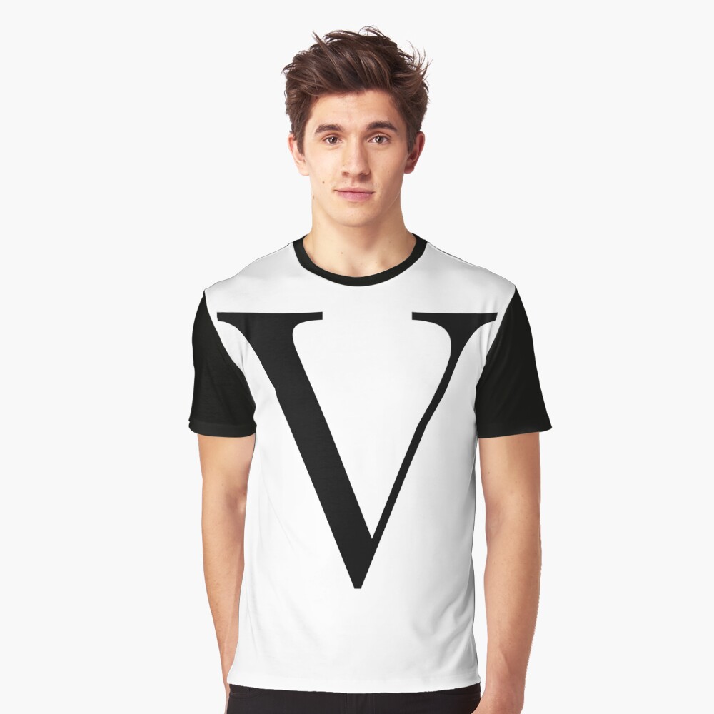 "Letter V in a Classic Font" Art Print for Sale by Kaitlyn Hart | Redbubble