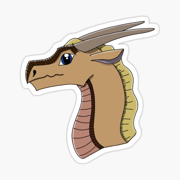 "Female Sandwing Dragon" Sticker by galaxy-dragon | Redbubble