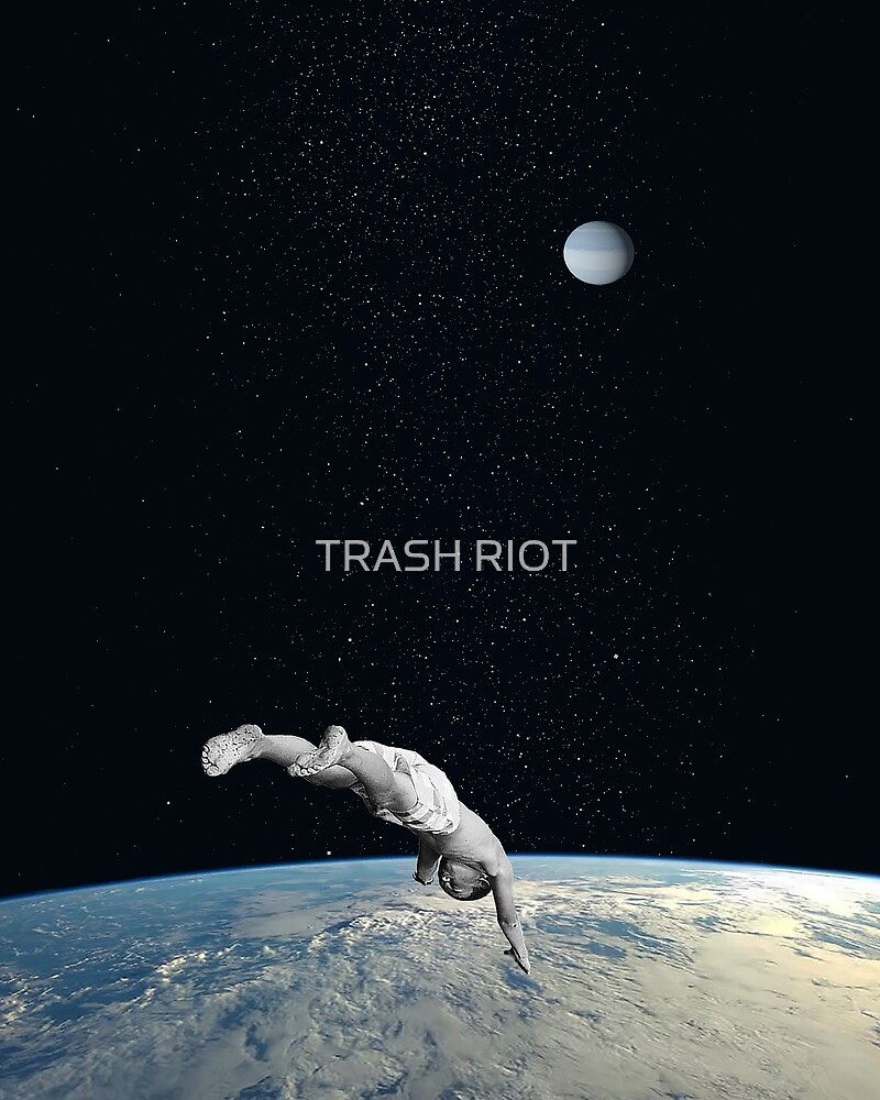 "Taking the Plunge" by TRASH RIOT | Redbubble