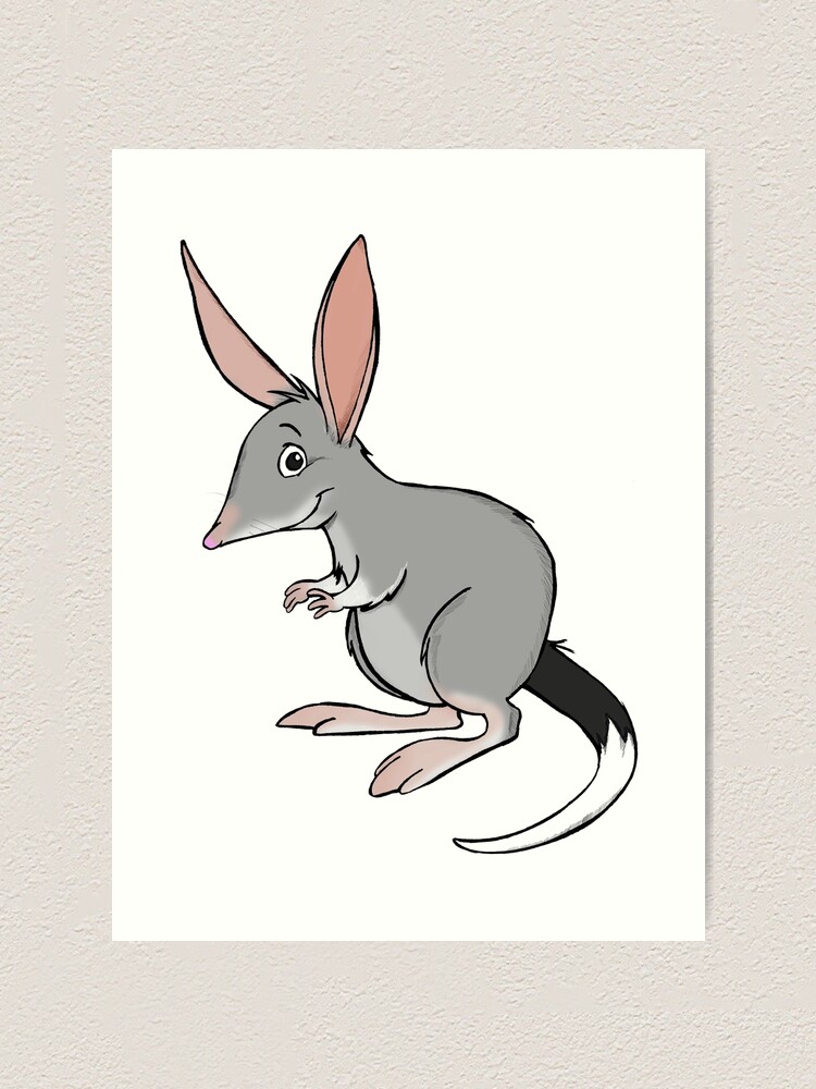 "Cute Bilby" Art Print for Sale by WhoHoo | Redbubble