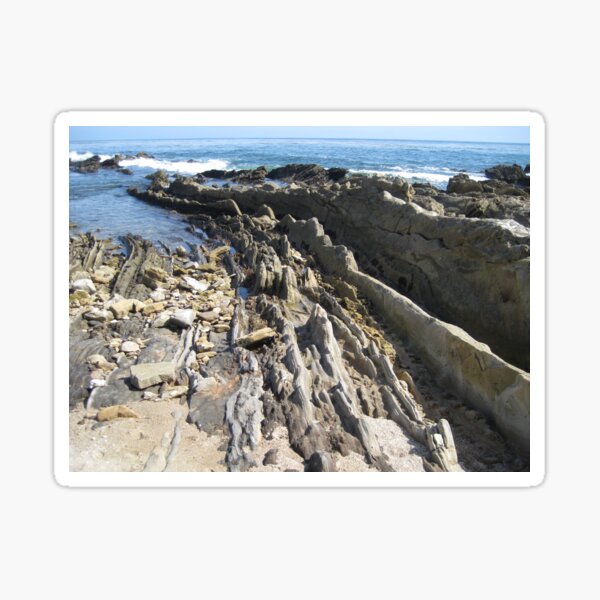"San Pedro Seashore" Sticker for Sale by sorapandora | Redbubble
