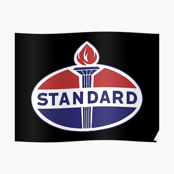 "Company standard oil" Poster by shametaras | Redbubble