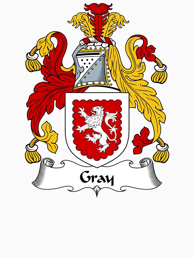 "Gray Coat of Arms / Gray Family Crest" T-shirt for Sale by ...
