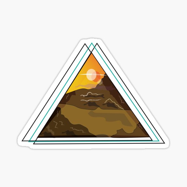 "Sundown " Sticker by magicpen1 | Redbubble