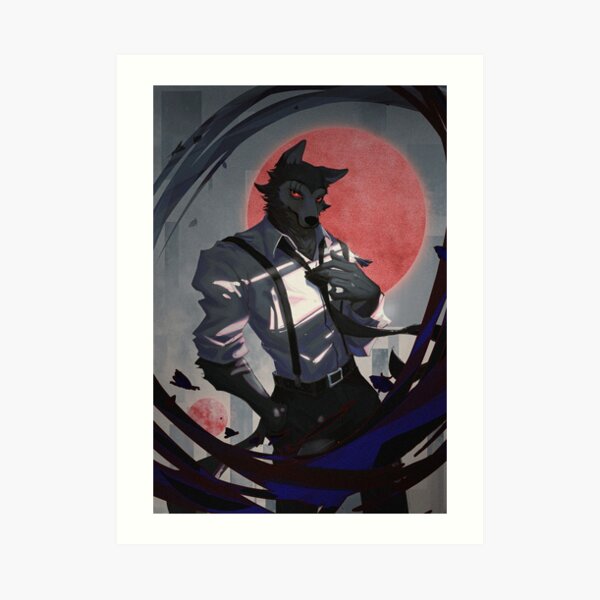 "Legoshi from Beastars" Art Print by gohin-san | Redbubble