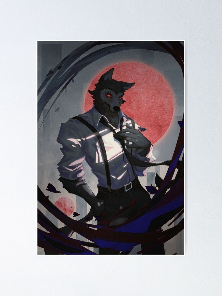 "Legoshi from Beastars" Poster by gohin-san | Redbubble