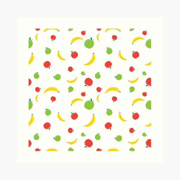 Apples And Bananas Song Wall Art | Redbubble