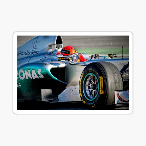 "Formula One racing driver Michael Schumacher " Sticker for Sale by ...
