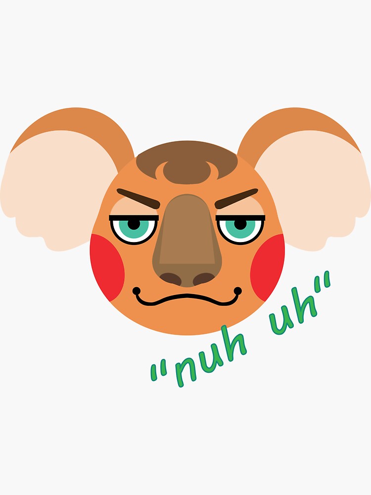 "Canberra - Nuh uh" Sticker for Sale by InkFire | Redbubble