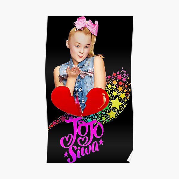 "jojo siwa love art" Poster for Sale by kattiejerde | Redbubble