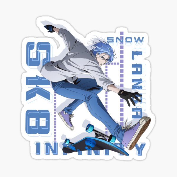 "langa || sk8 the infinity" Sticker for Sale by TrueYou | Redbubble