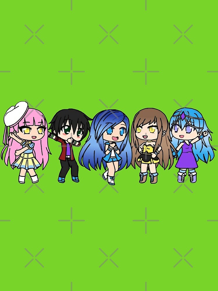 "Funneh Krew Minecraft Game Gacha" Art Print by SkyRed233 | Redbubble