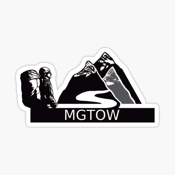 "MGTOW for men going their own way" Sticker for Sale by yeoyeo72 ...