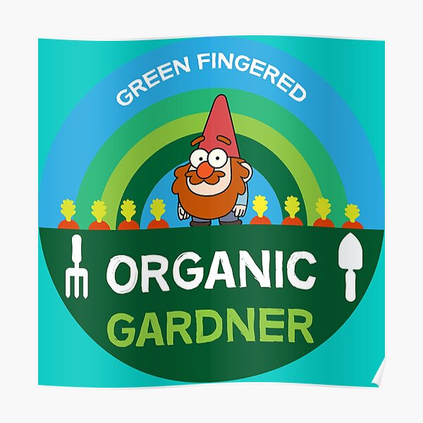"Green Fingers - Green Fingered Gardner - Organic Veg - Garden Gnomes ...