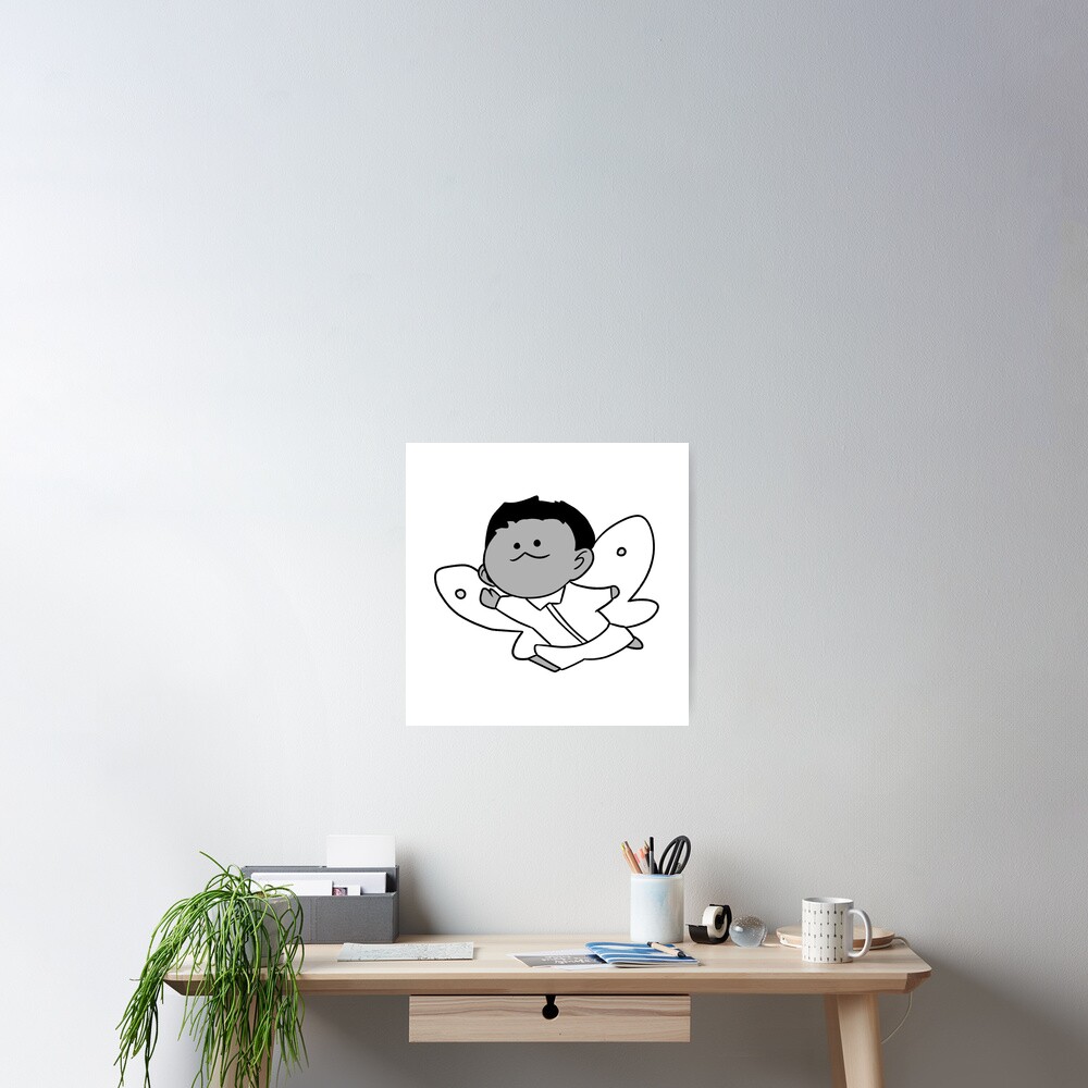 "Butterfly Phil from TPN" Poster for Sale by peculiarfrog | Redbubble