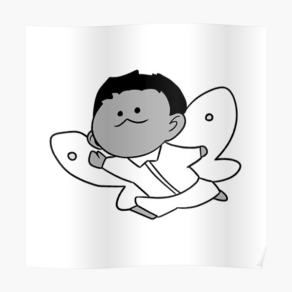 "Butterfly Phil from TPN" Poster for Sale by peculiarfrog | Redbubble
