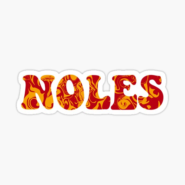 "Noles" Sticker by epopers99 | Redbubble