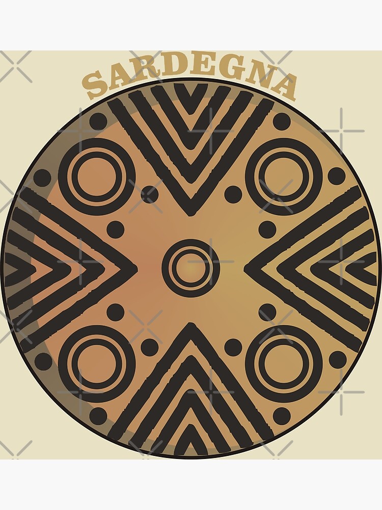 "Pintadera Sardegna" Poster by SoulSafe | Redbubble