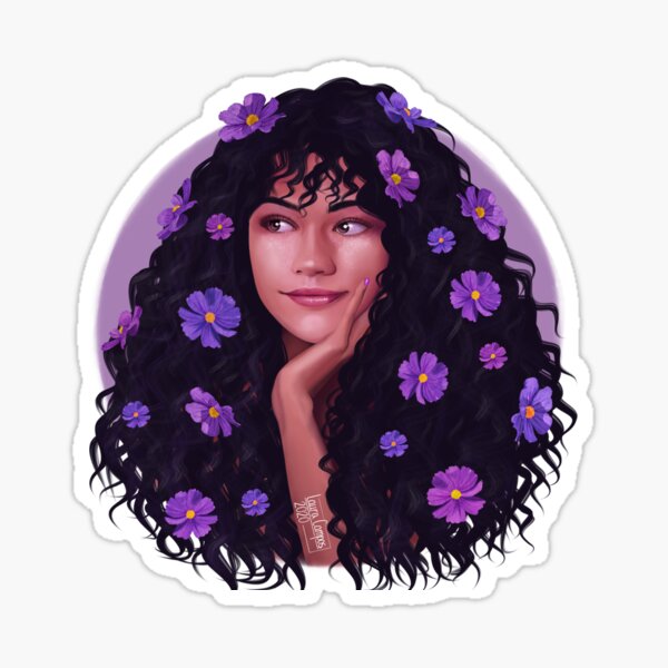 "Cosmos" Sticker for Sale by LauraCamposArt | Redbubble