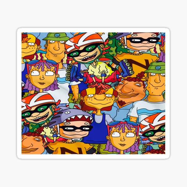 "Rocket Power" Sticker for Sale by TLJ718 | Redbubble