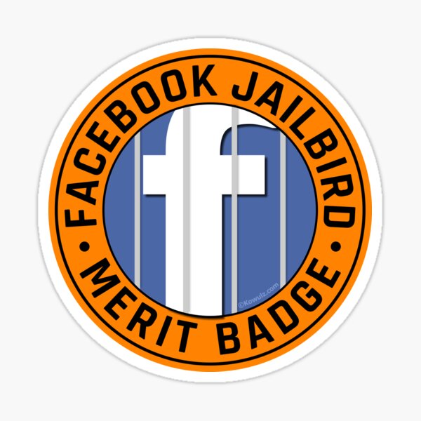 Facebook Jail Stickers | Redbubble