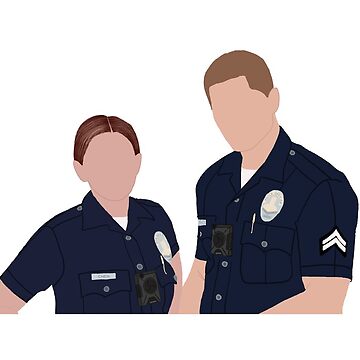 "The Rookie" Sticker for Sale by L3lliottM3a | Redbubble