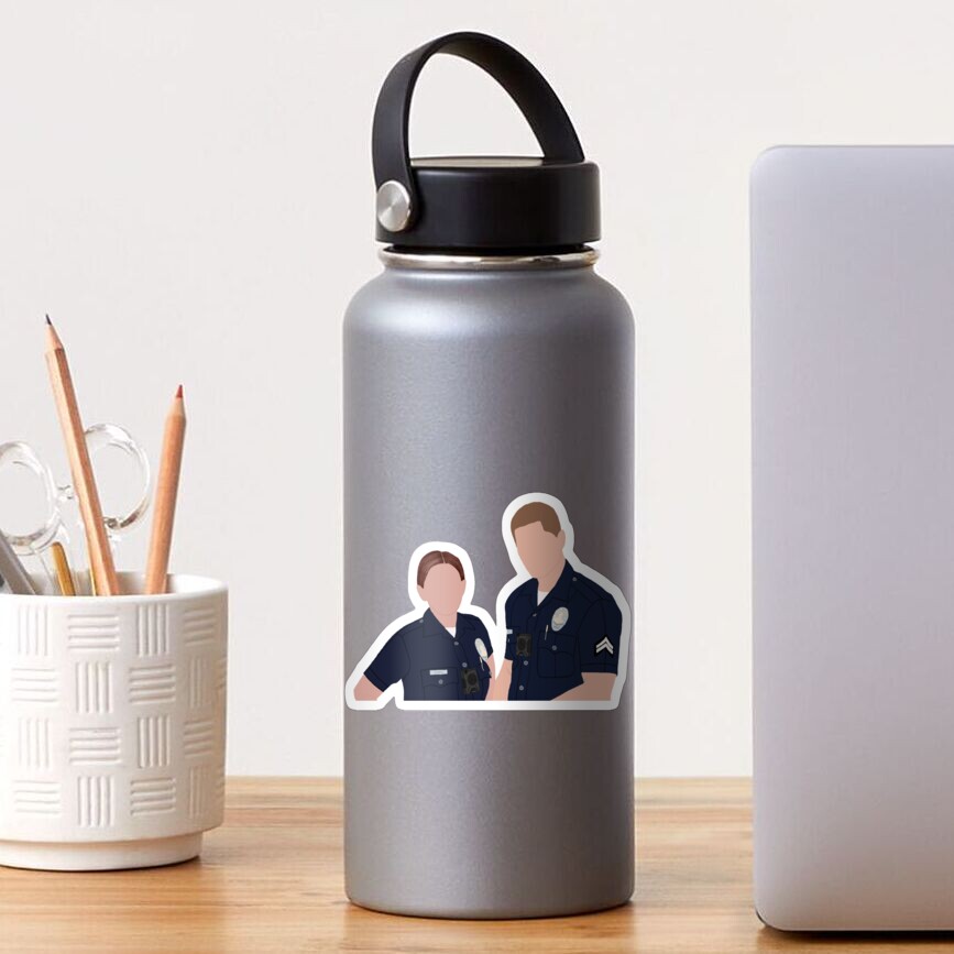 "The Rookie" Sticker for Sale by L3lliottM3a | Redbubble