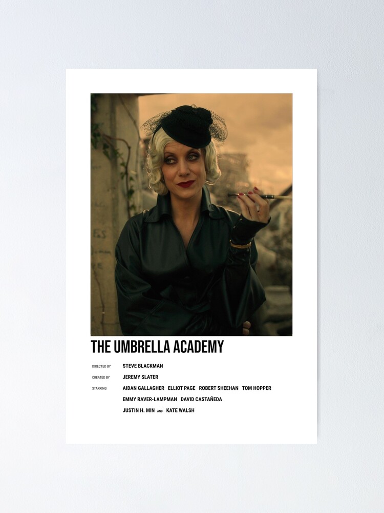 "The Umbrella Academy Show Cover (The Handler)" Poster by alixrawald ...