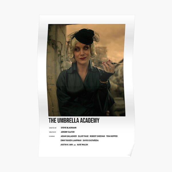 "The Umbrella Academy Show Cover (The Handler)" Poster by alixrawald ...